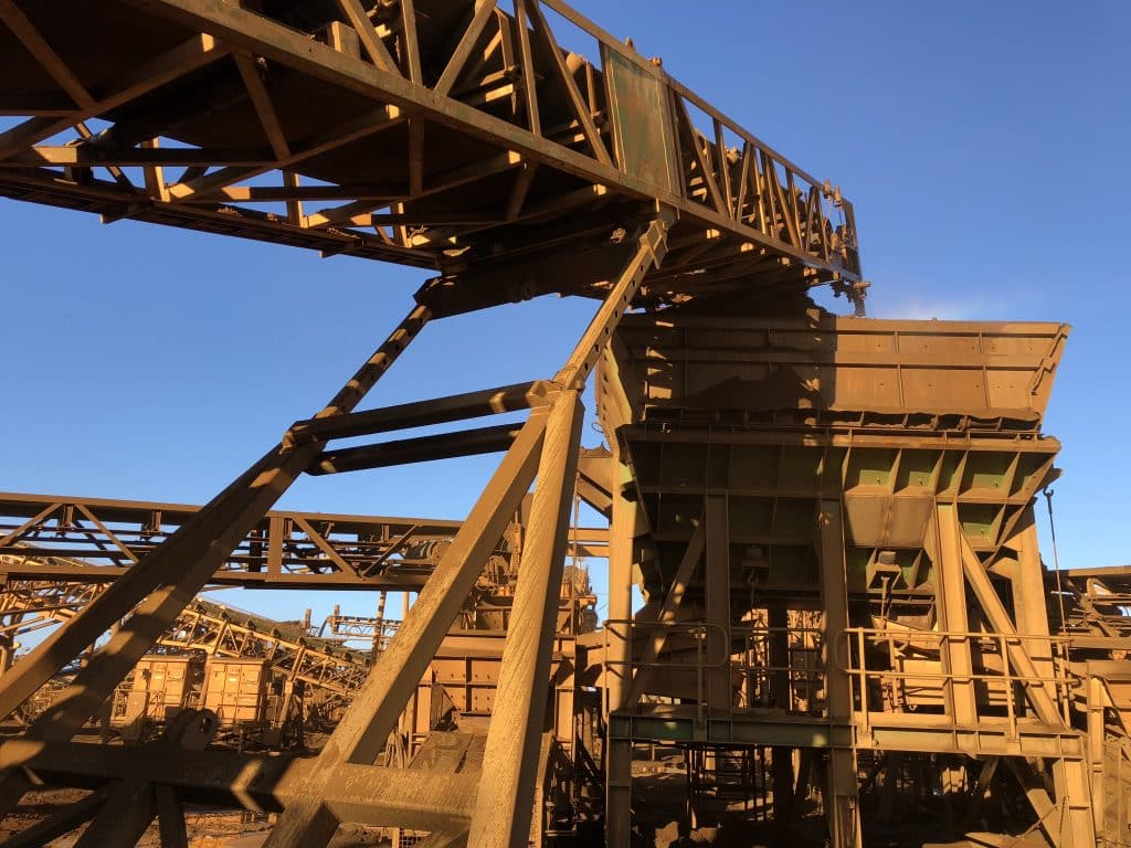 Stacker Structural Integrity | Mt Webber Mine